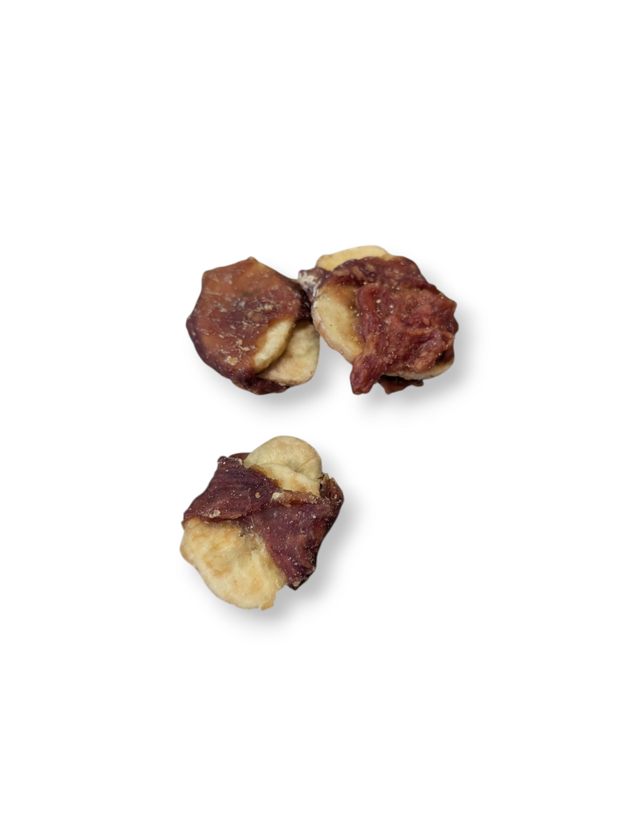 Banana Wrapped In Duck – Pablo's Pawfectionary